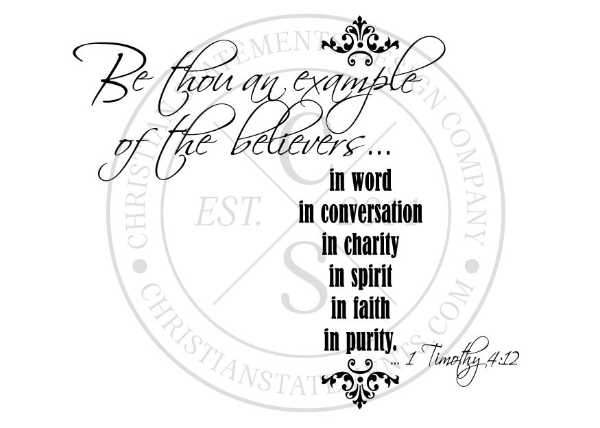 1 Timothy 4 12 Coloring Page Coloring Pages